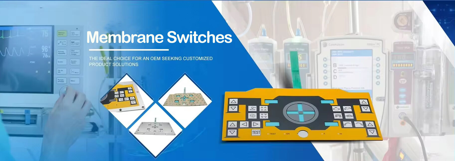 New Price One Single Push Button Membrane Switches Plastic Waterproof ...