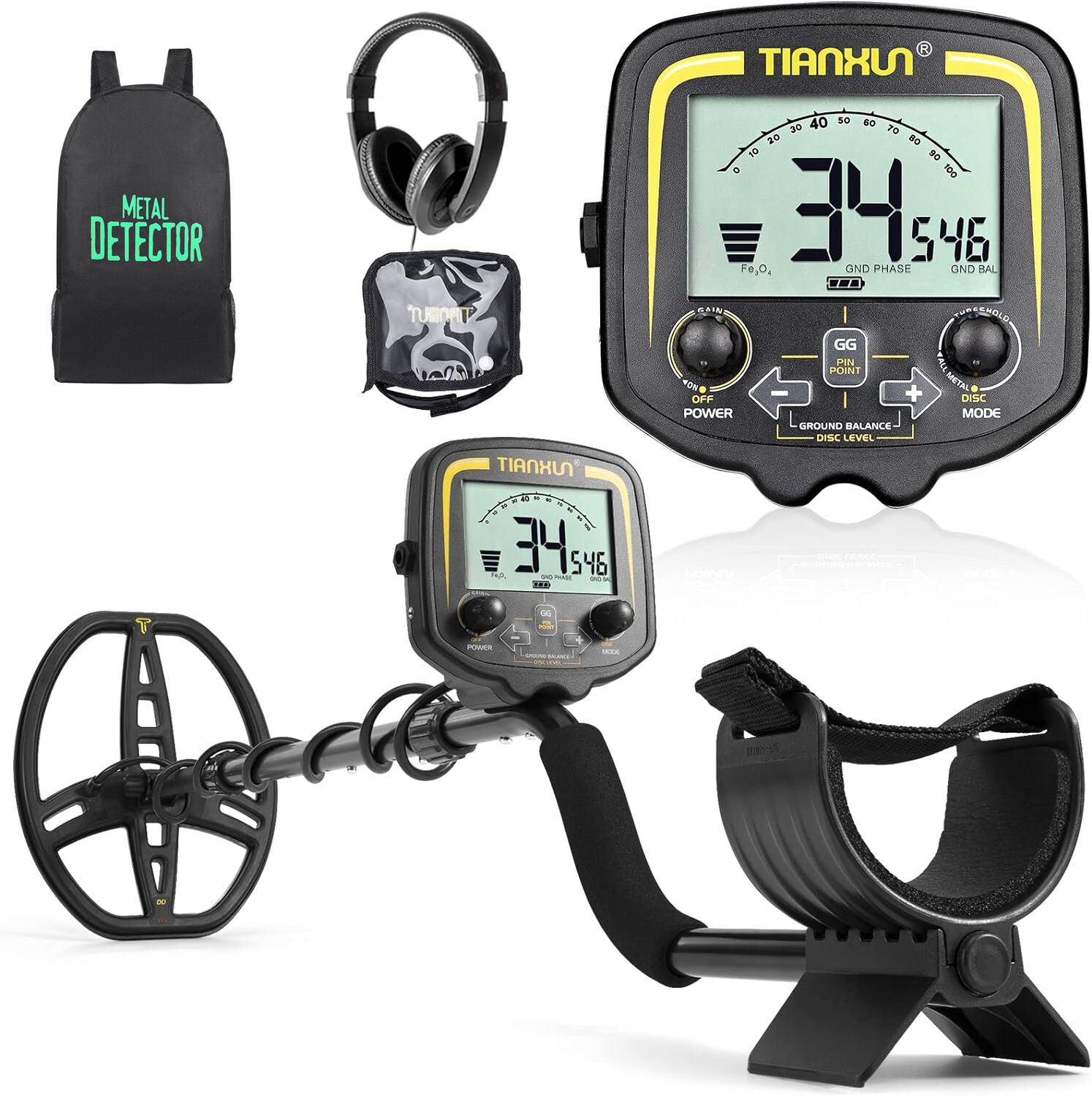 Tianxun Best Gold Detector Tx-850 Gold Metal Detector Treasure Hunting ...