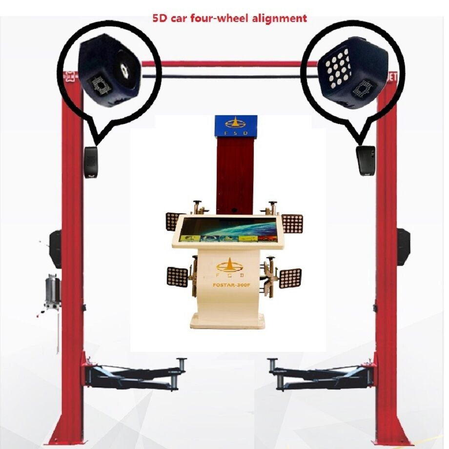 Fsd-300d Two Column 3d Four-wheel Aligner - China Wholesale Wheel $5700 ...
