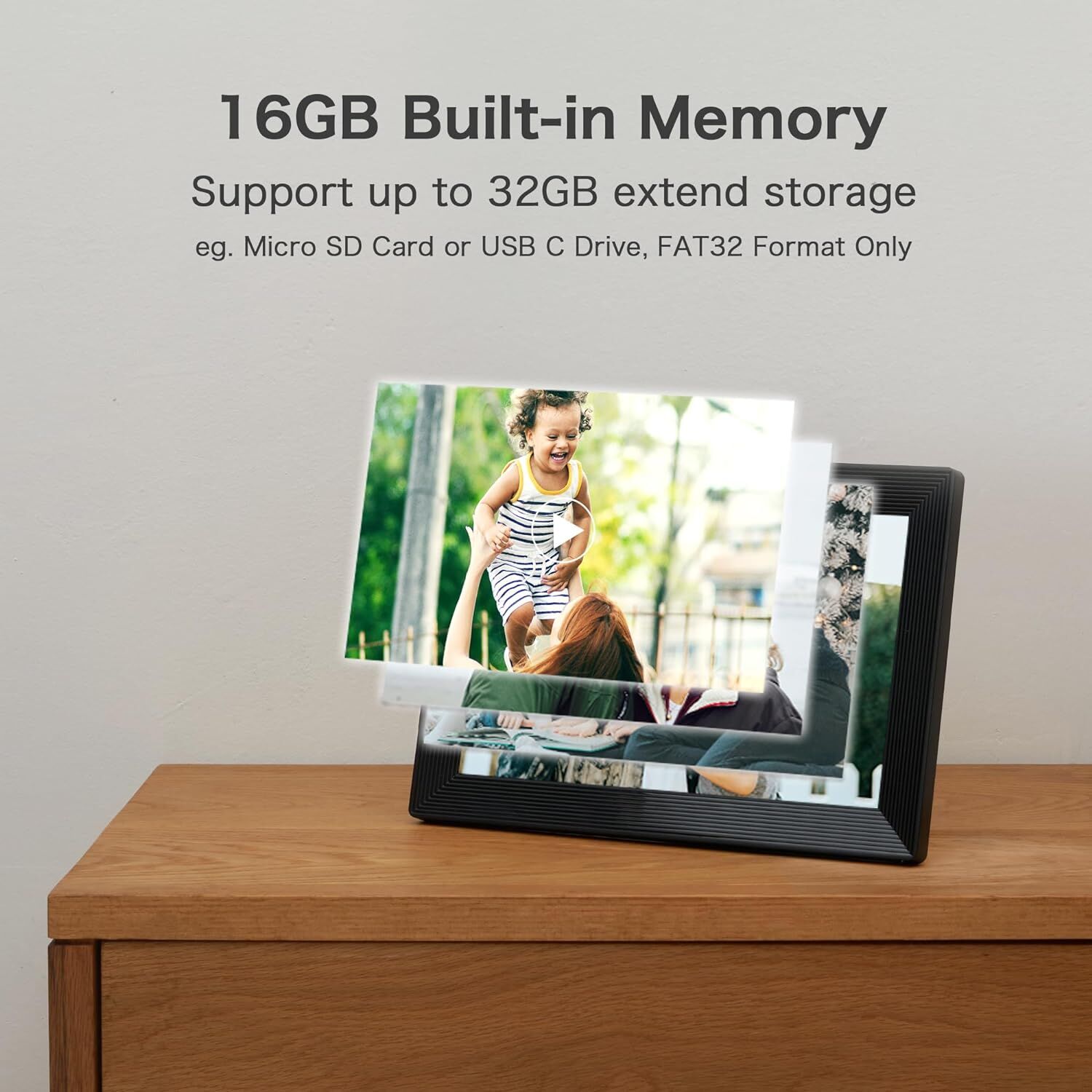 2024 Iso Certified Factory 10.1 Inch Wifi Digital Photo Frames Accept ...