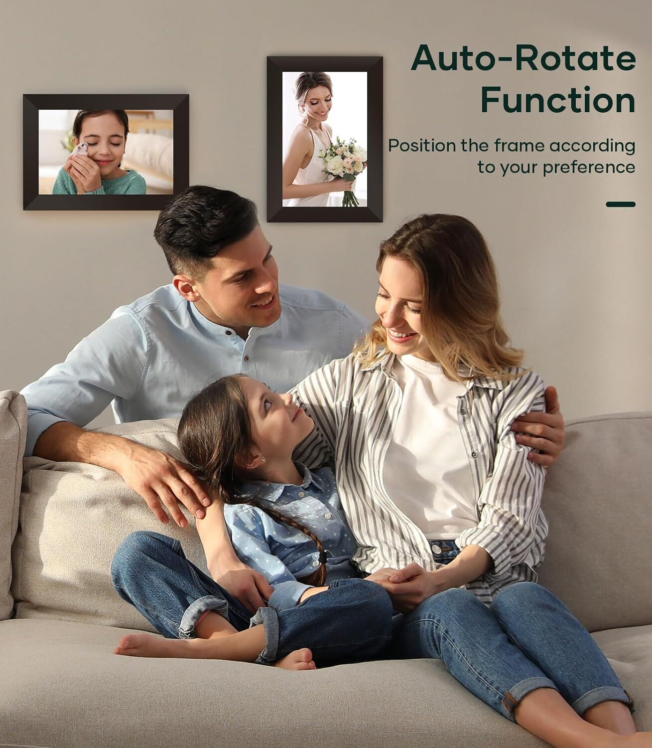 2024 Iso Certified Factory 10.1 Inch Wifi Digital Photo Frames Accept ...