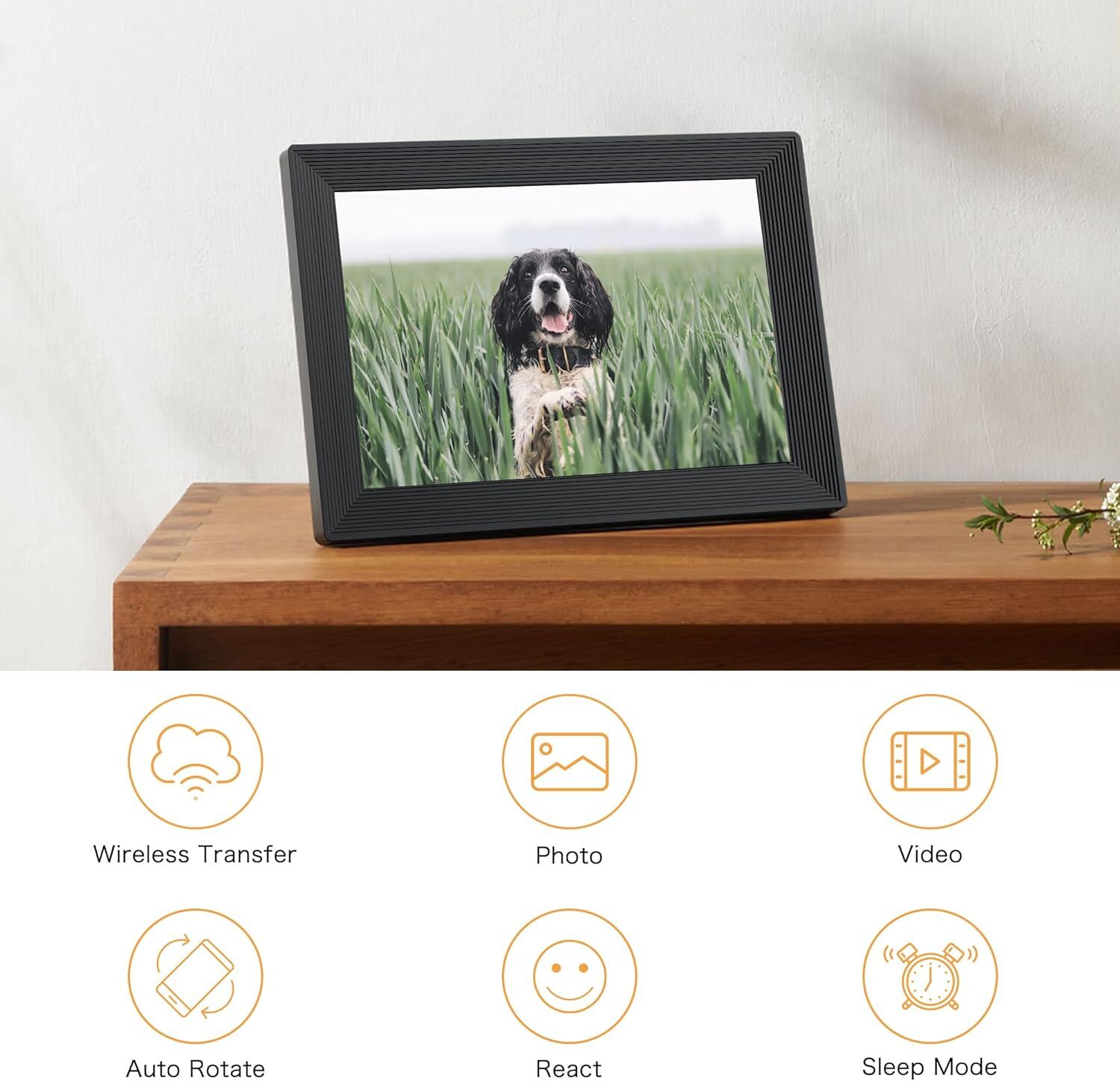 2024 Iso Certified Factory 10.1 Inch Wifi Digital Photo Frames Accept ...