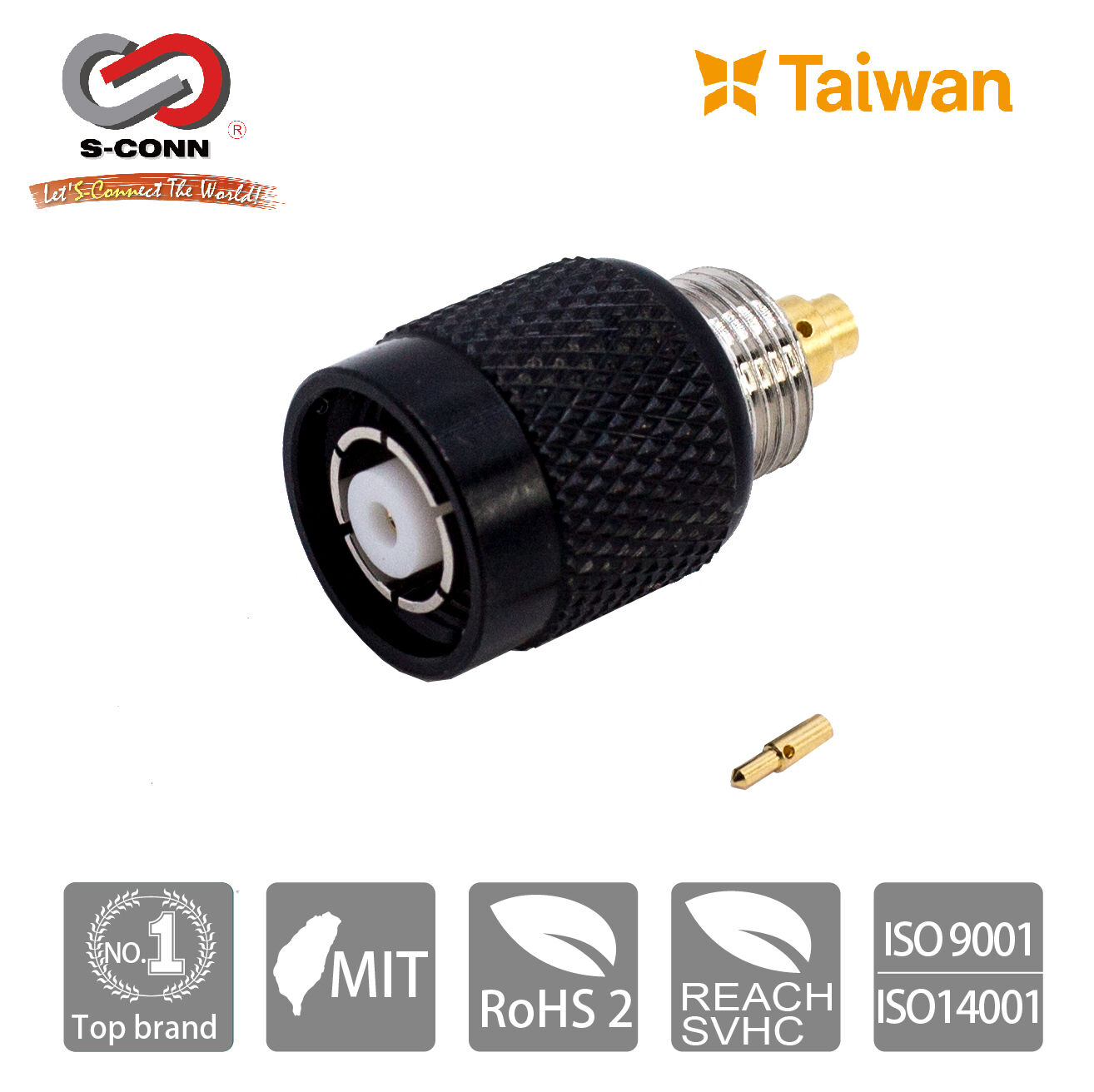 Factory Direct High Quality Taiwan Wholesale Rp Tnc S/t Plug, Solder Type $3.06 from S-Conn ...