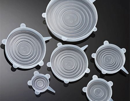 Reusable Silicone Fresh Cover Transpar For Food Preservation - Buy ...
