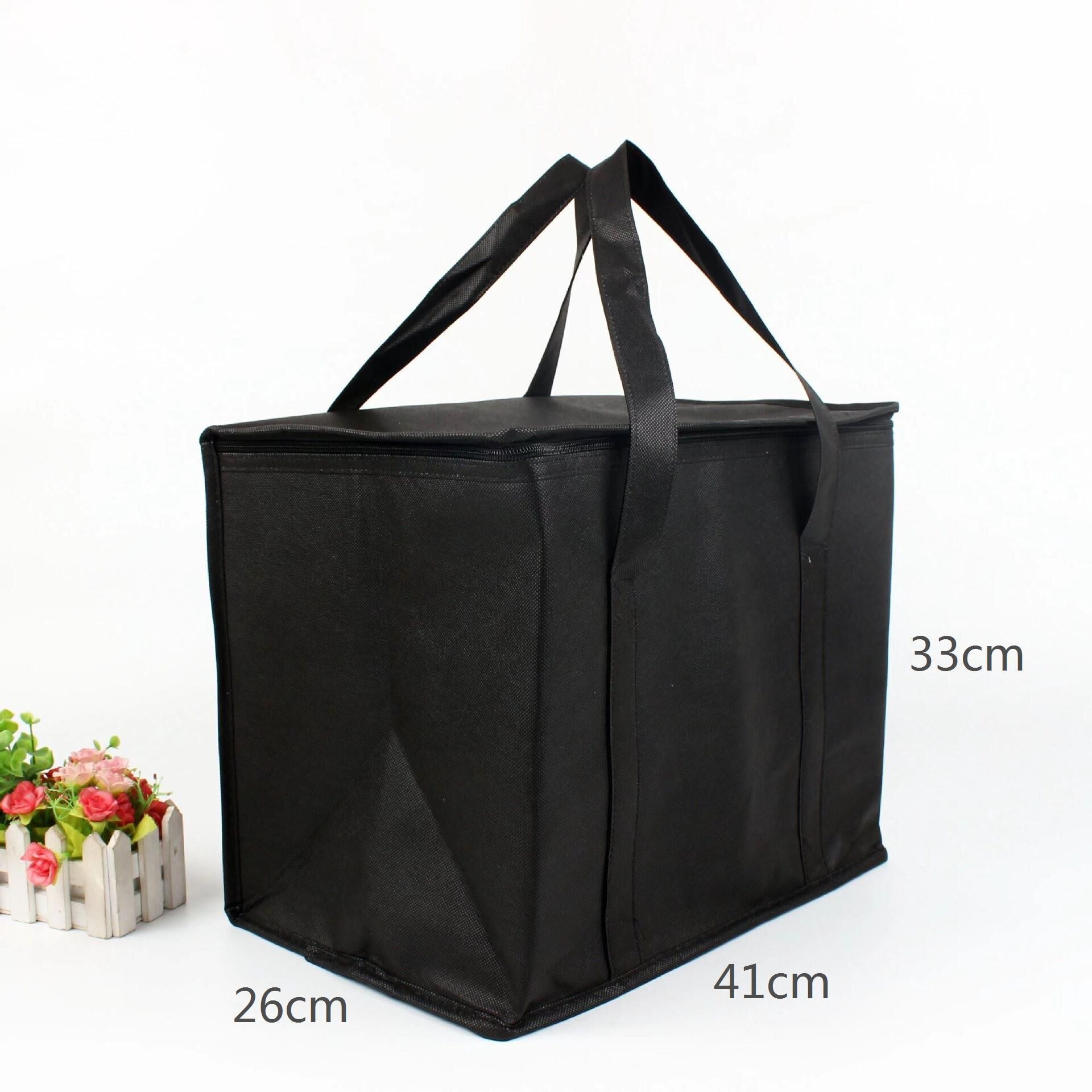 Non-woven Aluminum Foil Thermal Insulation Bag Large Capacity Portable ...