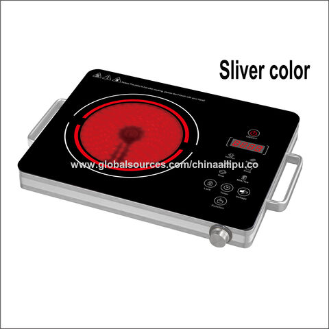 Table Portable Electric Infrared Cooker Knob Control Ceramic Cooker With Handle Cooktop Stove 220v Expore China Wholesale Ceramic Infrared Cooker With Knob and Tabletop Ceramic Stove Hotpot Infrared C...