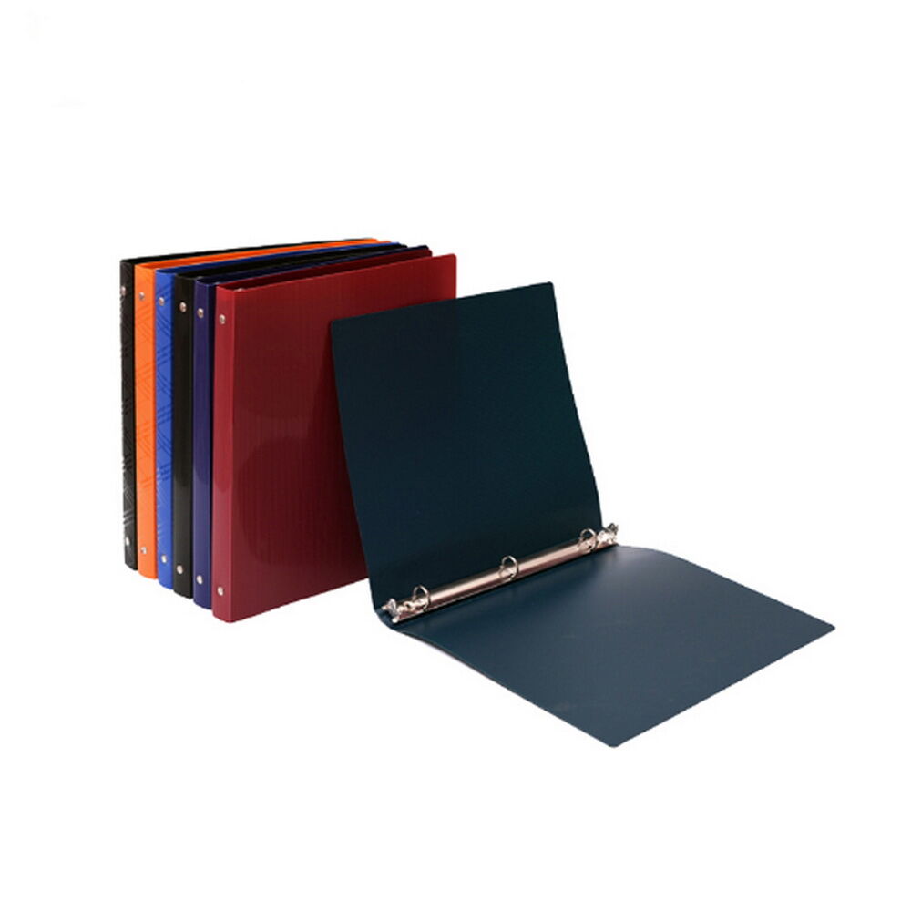 Custom Office School Stationary A4 Plastic Pp File 3 O Ring Ring Binder ...
