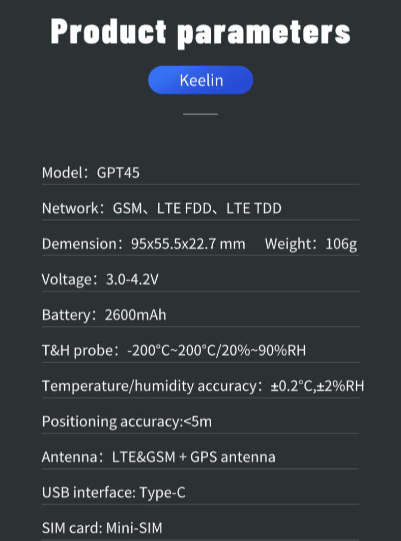 4g Temperature Sensor Gps Device For Cold Chain Monitoring(gpt45 ...