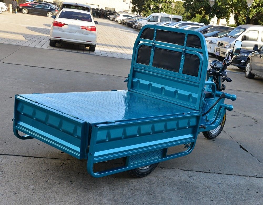 Truck Tricycle 48v1000w Motor Cargo Pulling Dry Strip Tipper ...