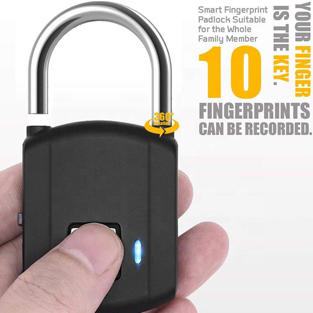 2025 Wholesale New Design Custom Logo Cabinet Smart Fingerprint Padlock ...