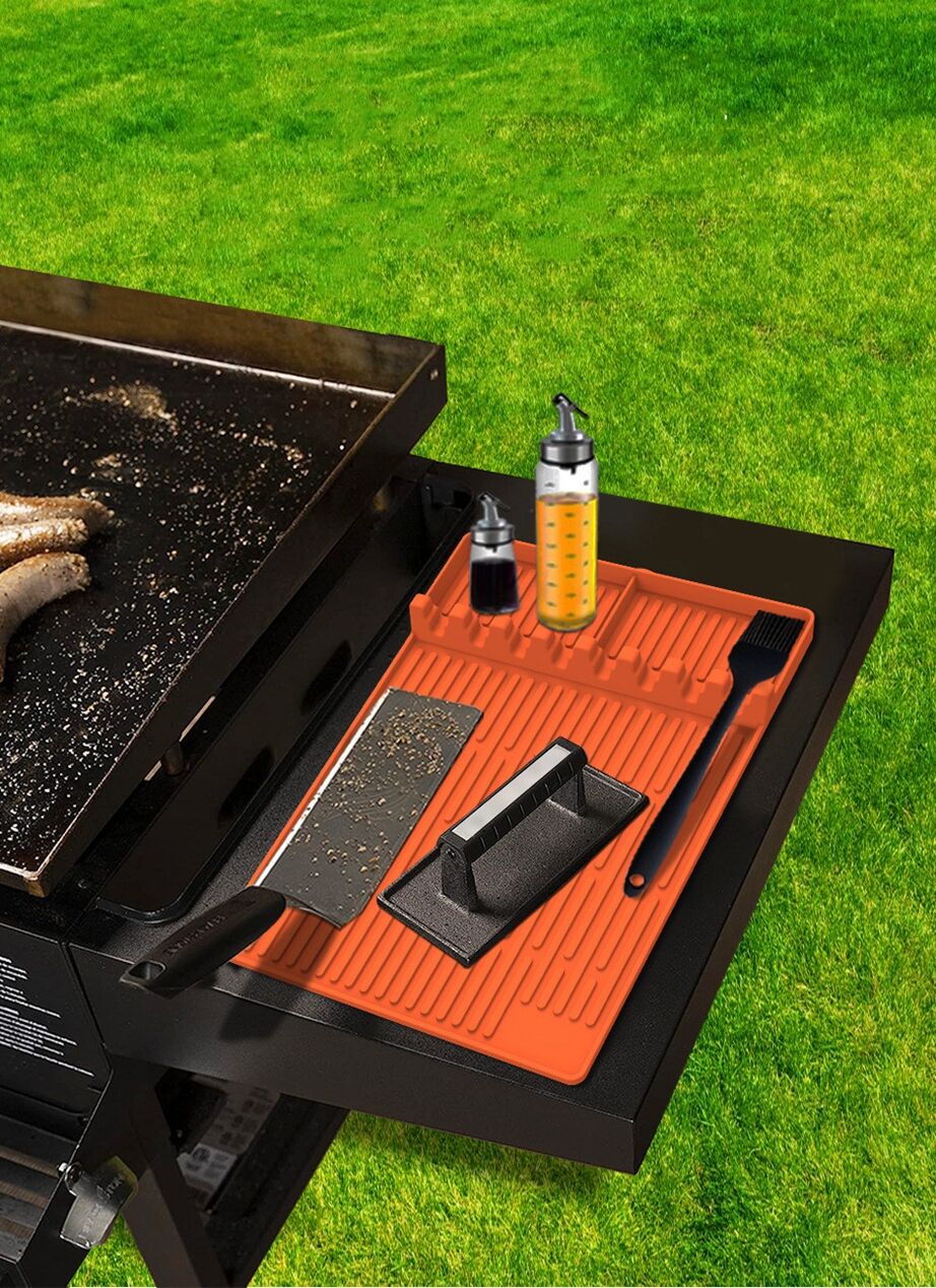 Wholesale Hot Selling Silicone Barbecue Rack Mat Barbecue Pan Mat Grill ...