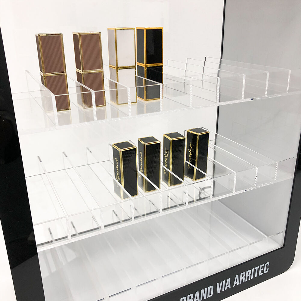 Fashionable Design Cosmetic Makeup Display Showcase Acrylic Display ...