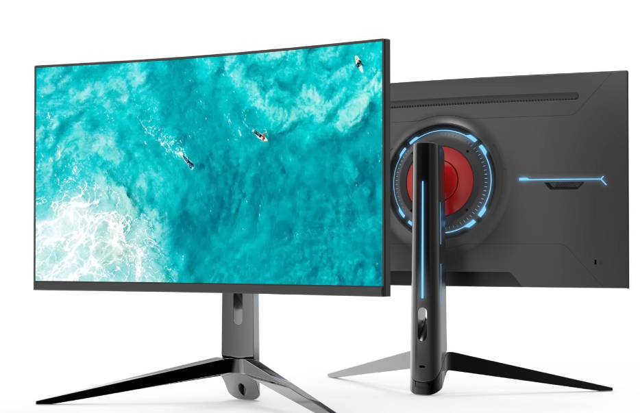 Thin Case 4k 27 Inch Curved Gaming Monitor, With Rgb Light, R1500 ...