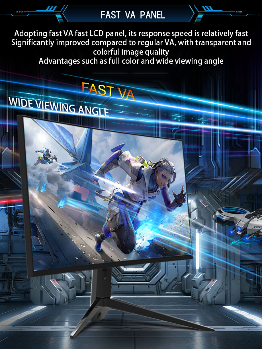 Thin Case 4k 27 Inch Curved Gaming Monitor, With Rgb Light, R1500 ...