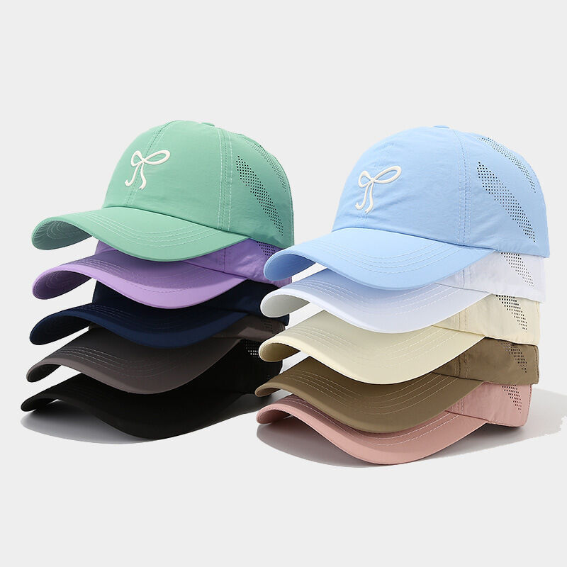 Baseball Caps Six Panel Sports Cap Breathable Quick Dry Cap Laser ...