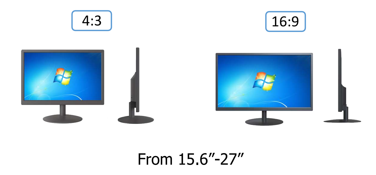 Narrow Bezel Led Pc Monitors 23.8 Inch Full Hd Led Pc Monitor - Expore ...