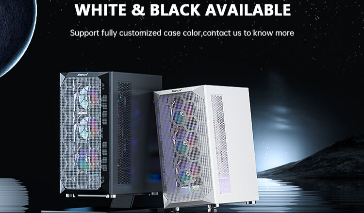 Wholesale Full Tower Pc Casing Tempered Glass E-atx Vertical Custom ...