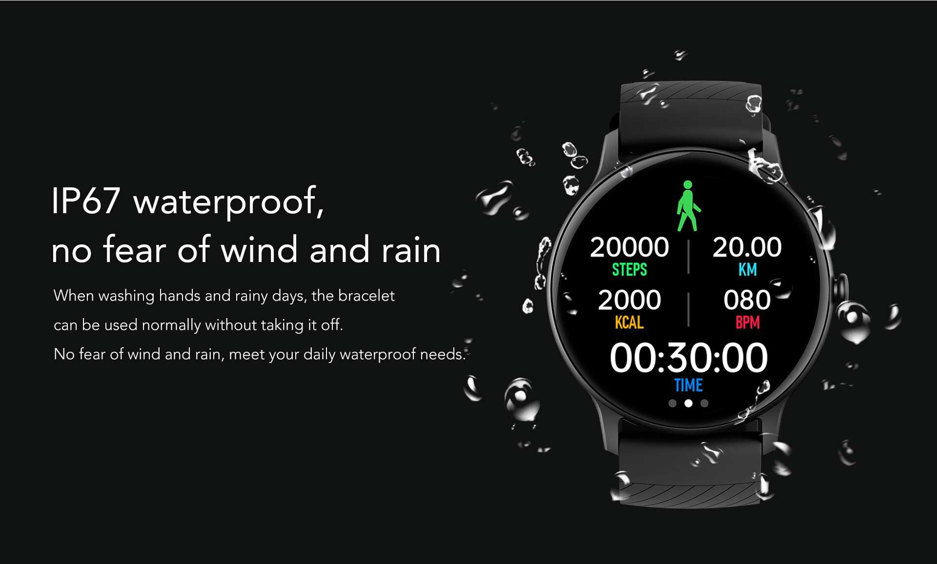 Buy China Wholesale Women Pink Gray Smartwatch Ios Android Sport Smart ...