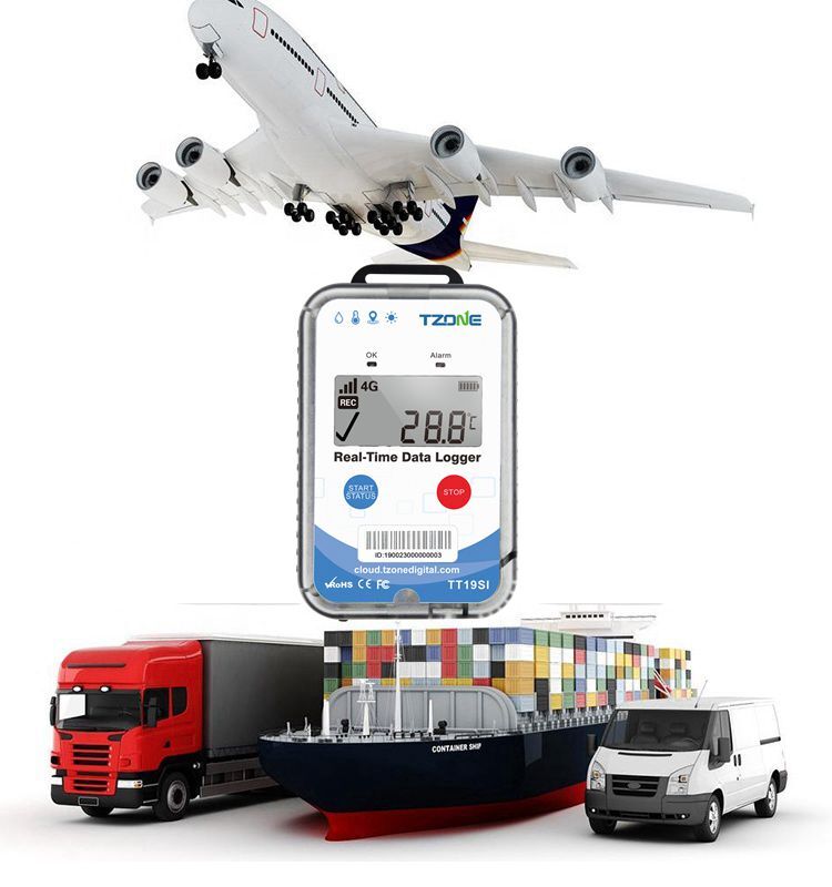Temperature And Humidity Transmitter Cold Chain 4g Data Logger - Expore ...