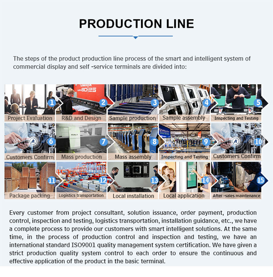 32 Inch Waterproof Touch Screen Number Order Display All In One Panel ...