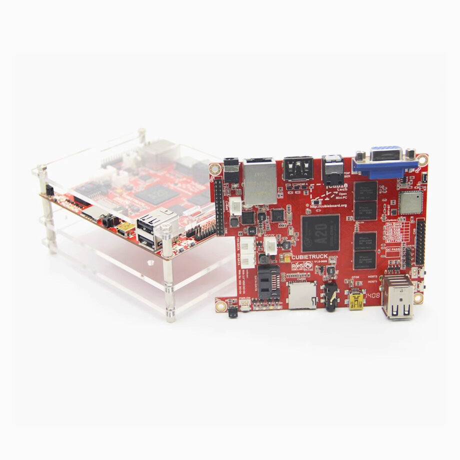 Cubieboard3 Development Board Cubietruck Dual Core A20 Development Board Surpasses Raspberry Pie ...