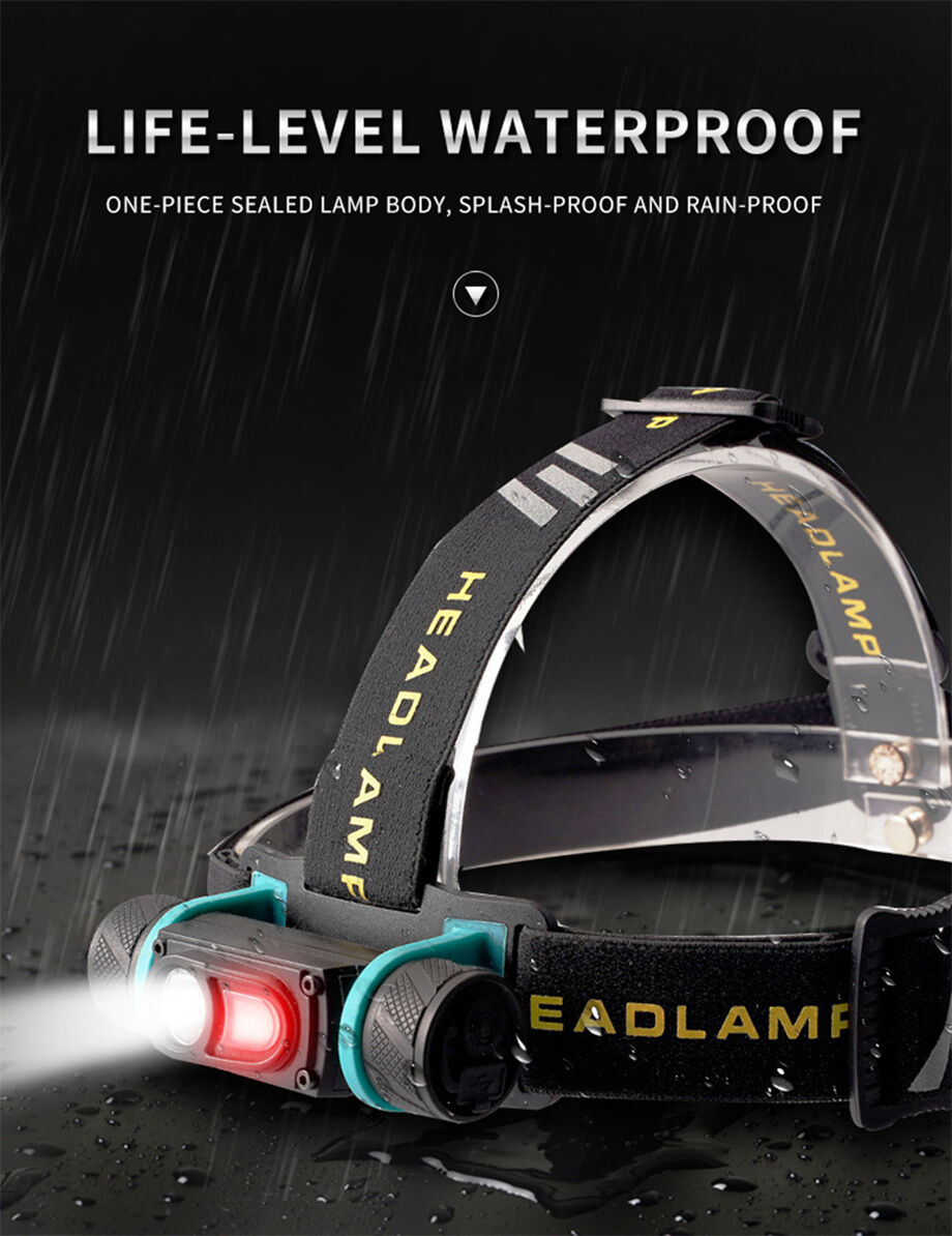 Induction Hat Clip Lamp Head-mounted Strong Light Field Super Bright ...