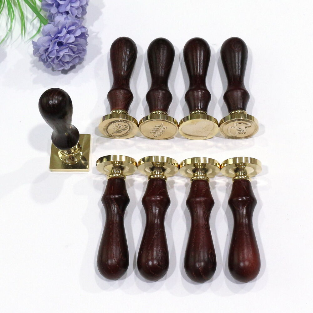 Buy China Wholesale Custom Patterned Seal Wax Stamp With Wooden Handle ...