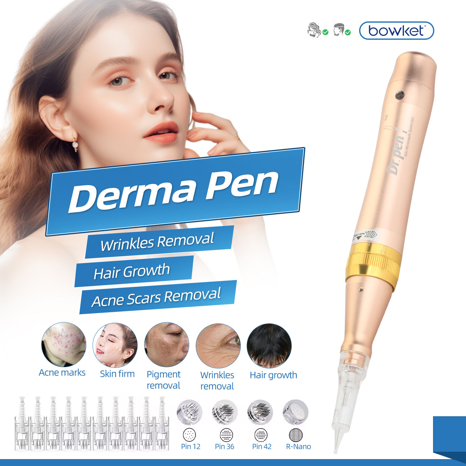Bulk Buy China Wholesale Derma Pen M5 Is Good For Wirnkle,acne Removal ...