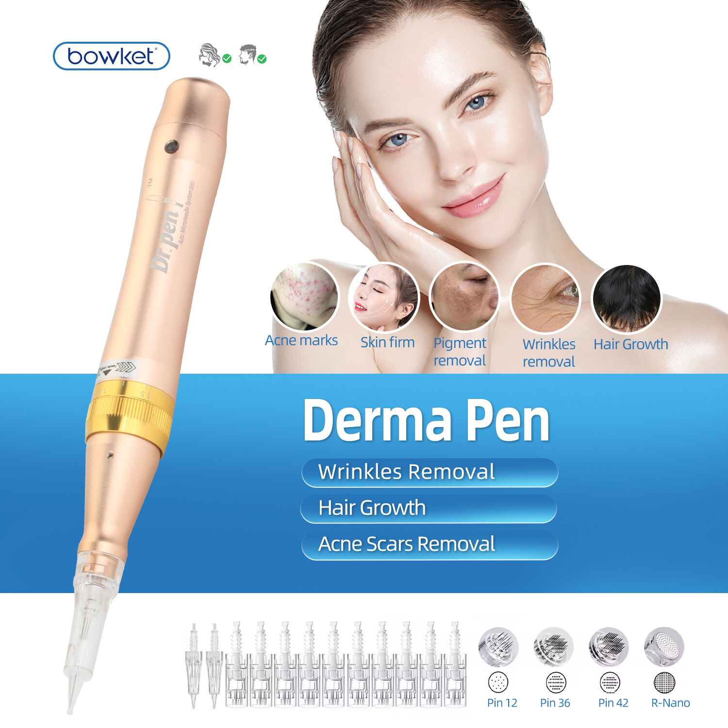 Bulk Buy China Wholesale Derma Pen M5 Is Good For Wirnkle,acne Removal ...