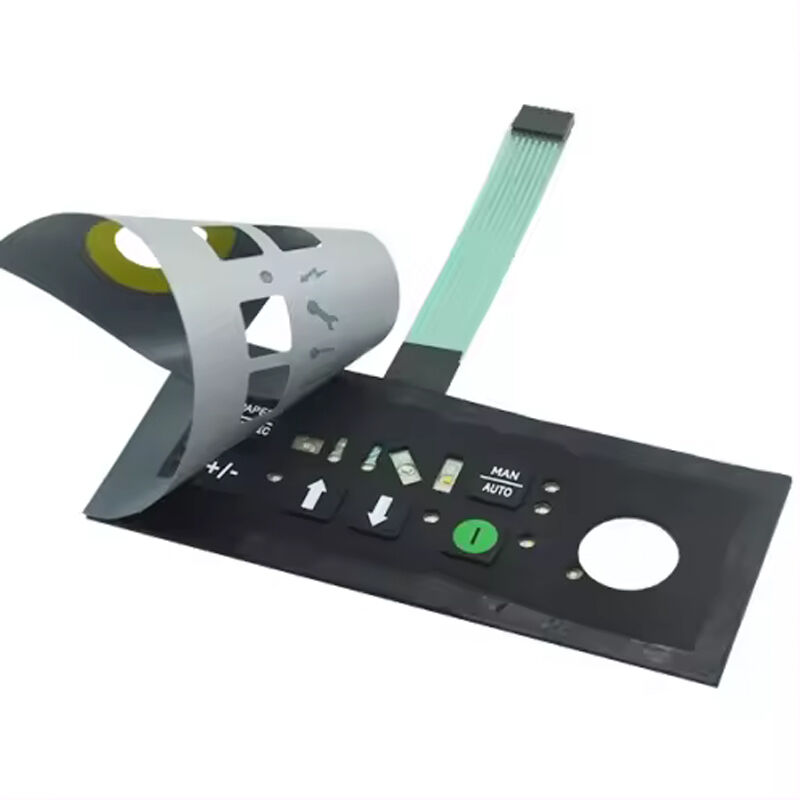 Custom Hot Seller Embossed Led Membrane Keyboard Membrane Switch ...