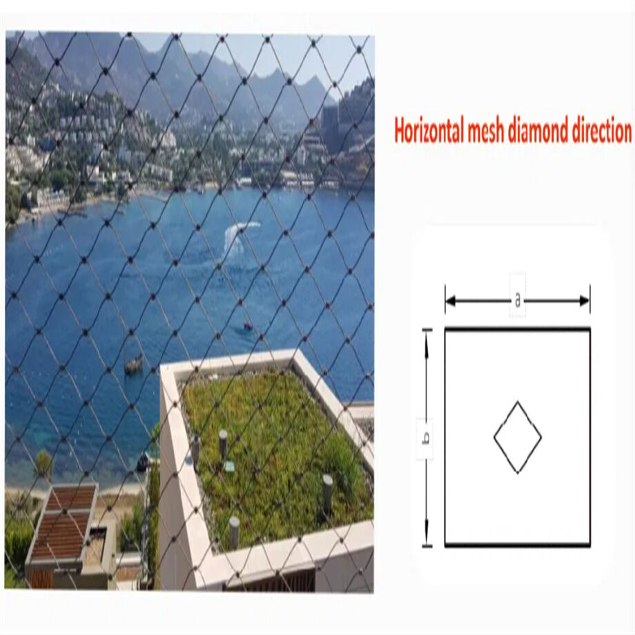 China Factory Supplier Stainless Steel X-tend Cable Woven Mesh - China ...