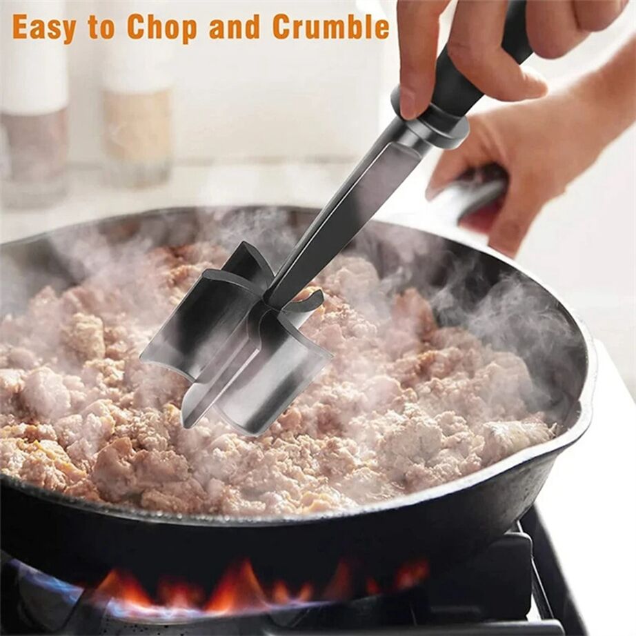 New Kitchen Tool Meat Chopper Grinding Pounding Meat Spatula Cooking ...