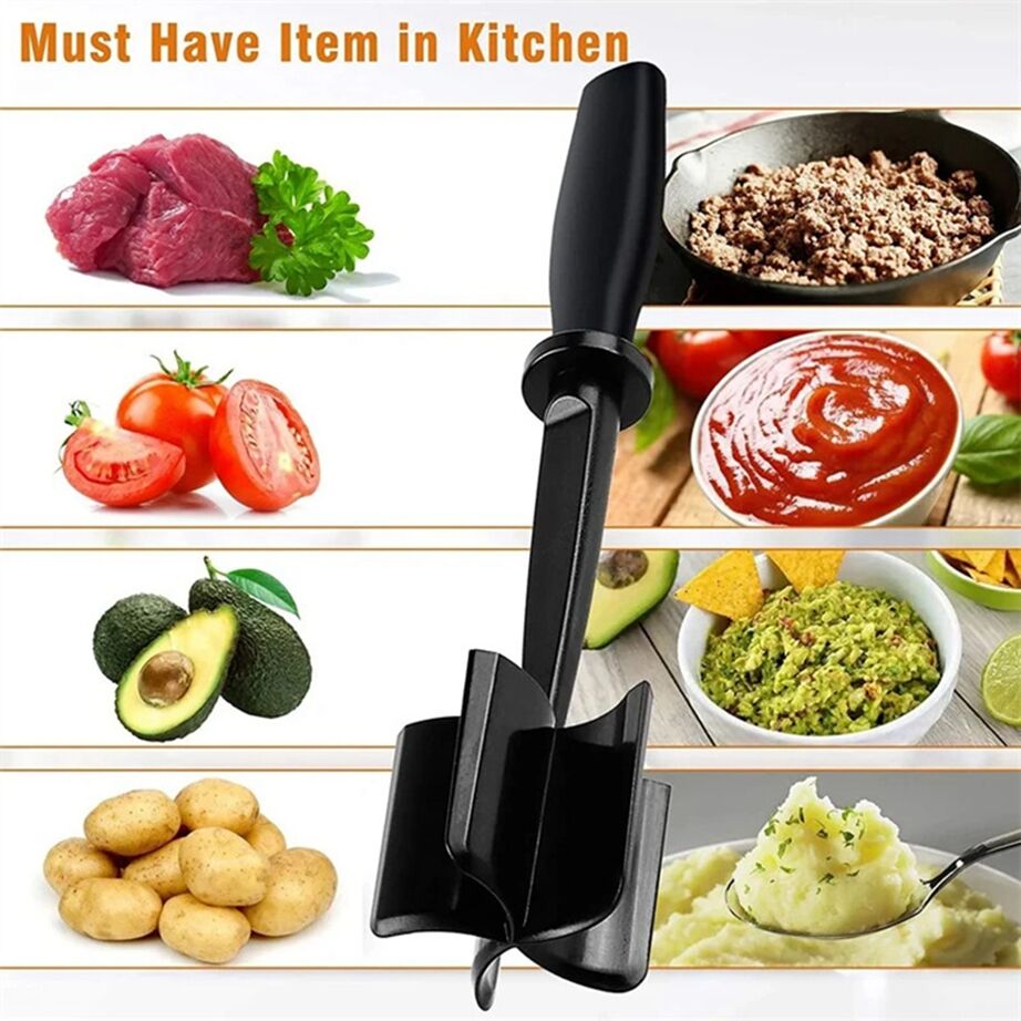 New Kitchen Tool Meat Chopper Grinding Pounding Meat Spatula Cooking ...