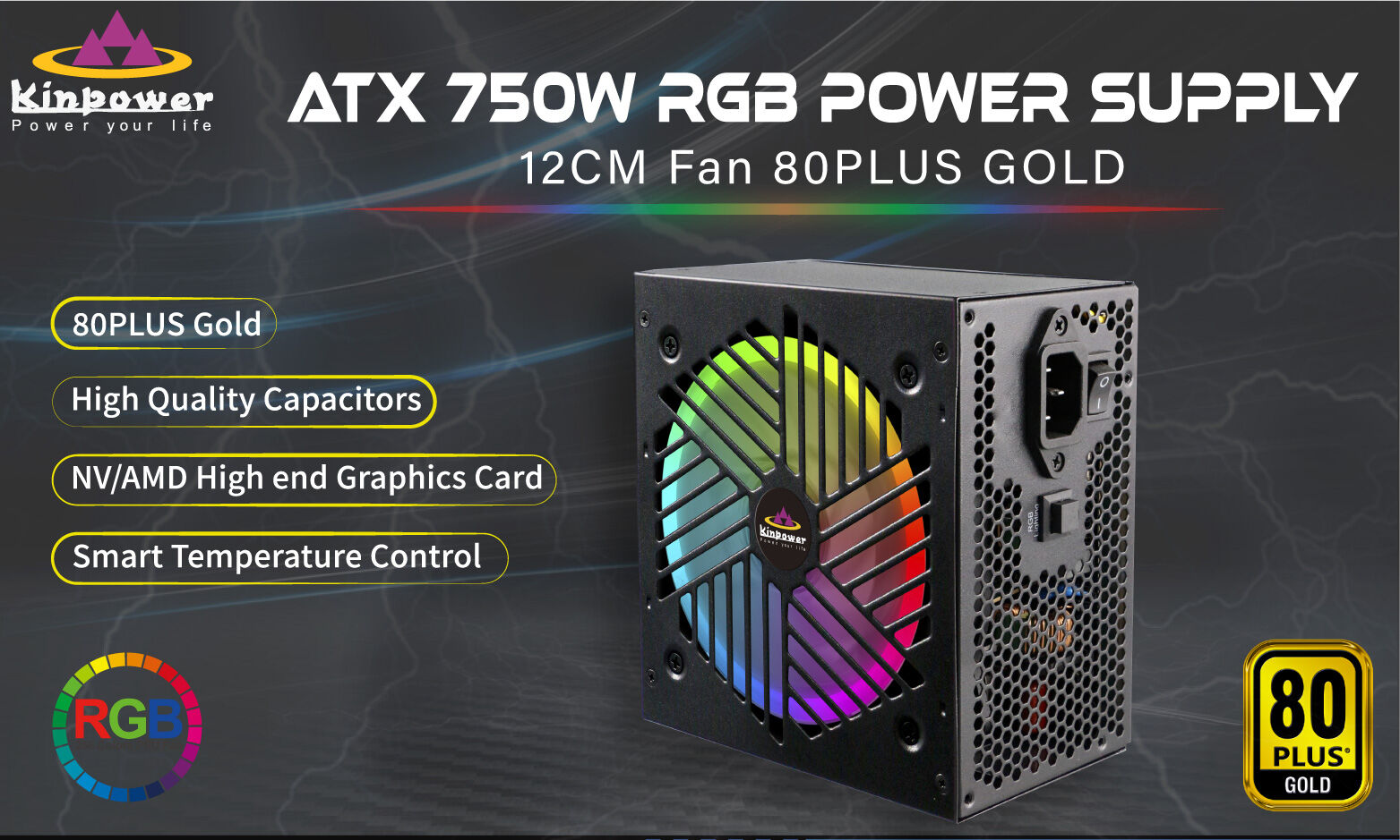 Bulk Buy China Wholesale Kinpower Customized Pc Power Supply Full ...