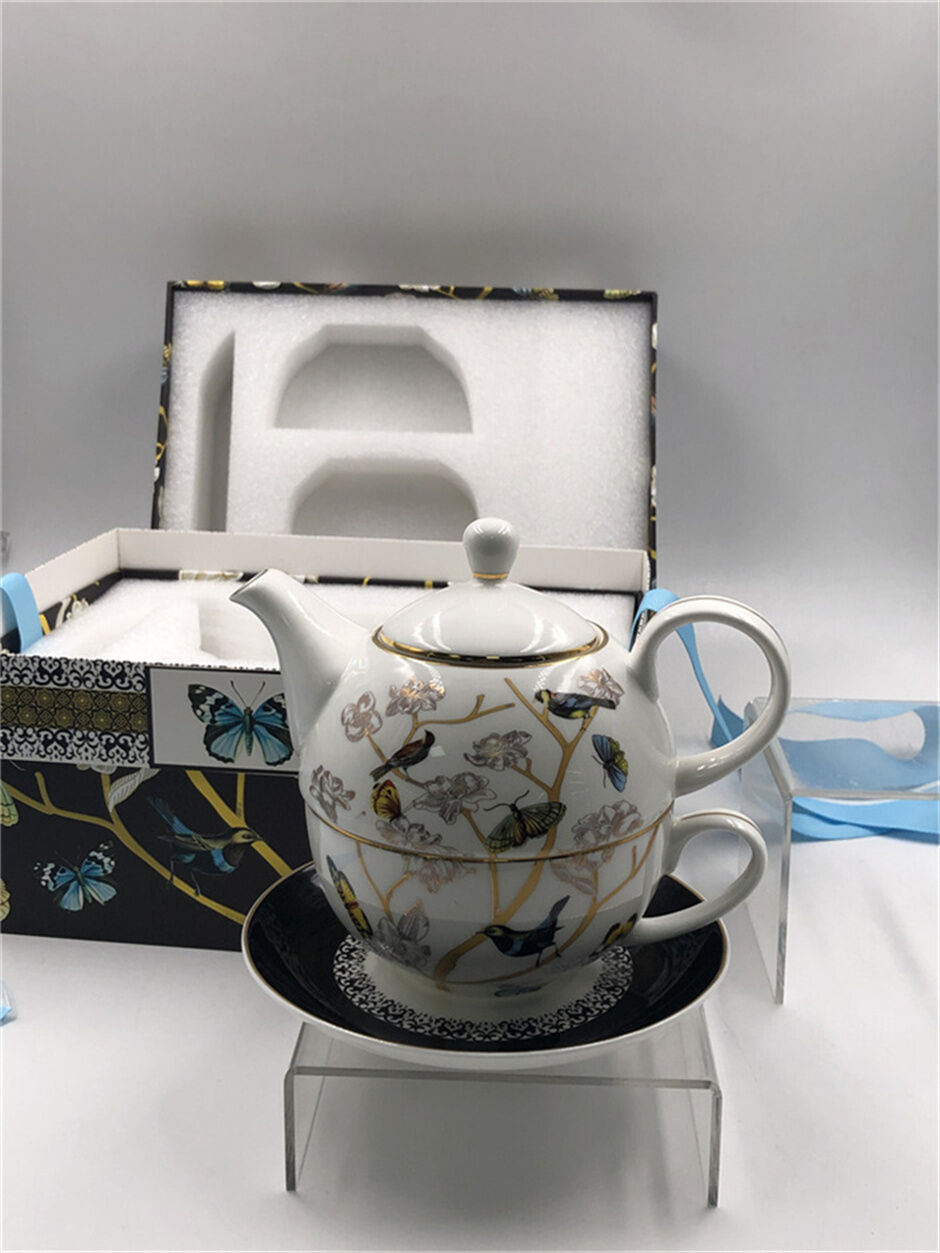 Smf Wholesale Fine Bone China Coffee&tea Set Gift Set Customize Logo ...