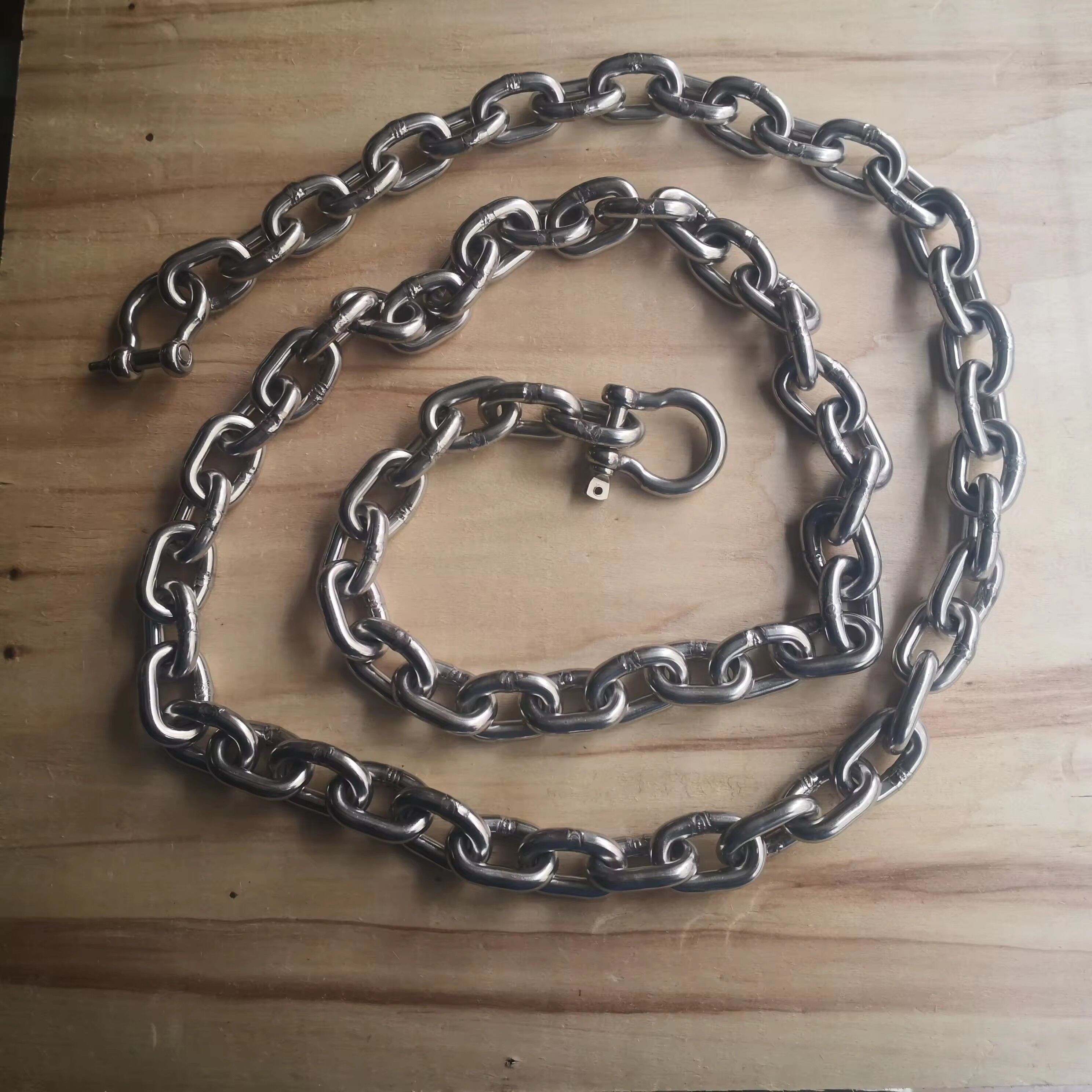 Factory Direct High Quality China Wholesale 316 Stainless Steel Boats Anchor Chain Standard ...
