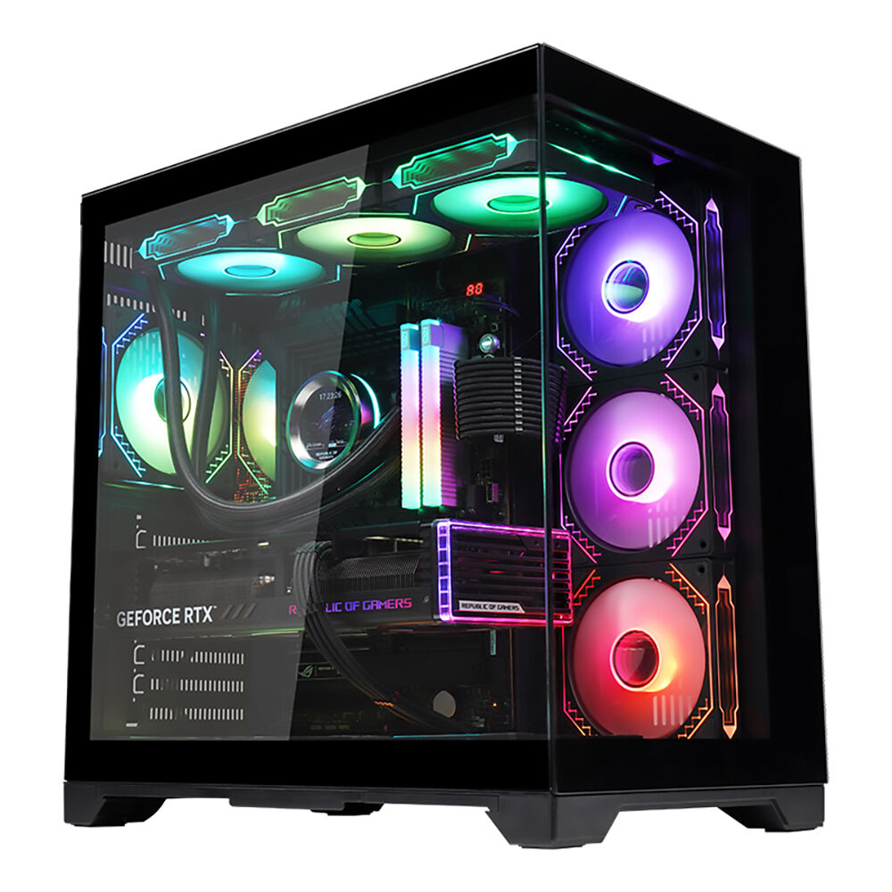 2024 Cool Design Double Side Tempered Glass Gaming Pc Cabinet 360mm ...