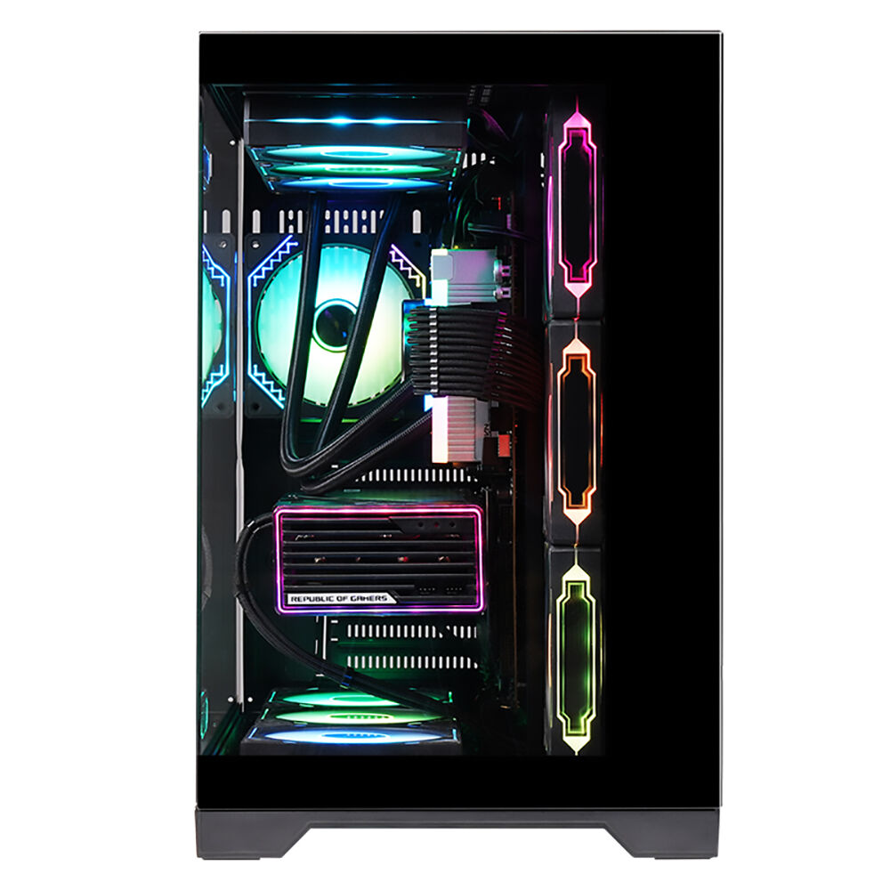2024 Cool Design Double Side Tempered Glass Gaming Pc Cabinet 360mm ...