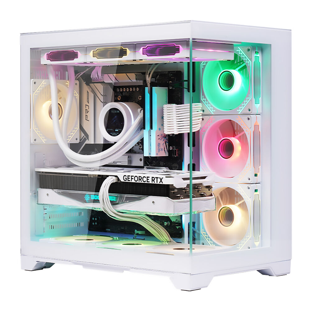 2024 Cool Design Double Side Tempered Glass Gaming Pc Cabinet 360mm ...