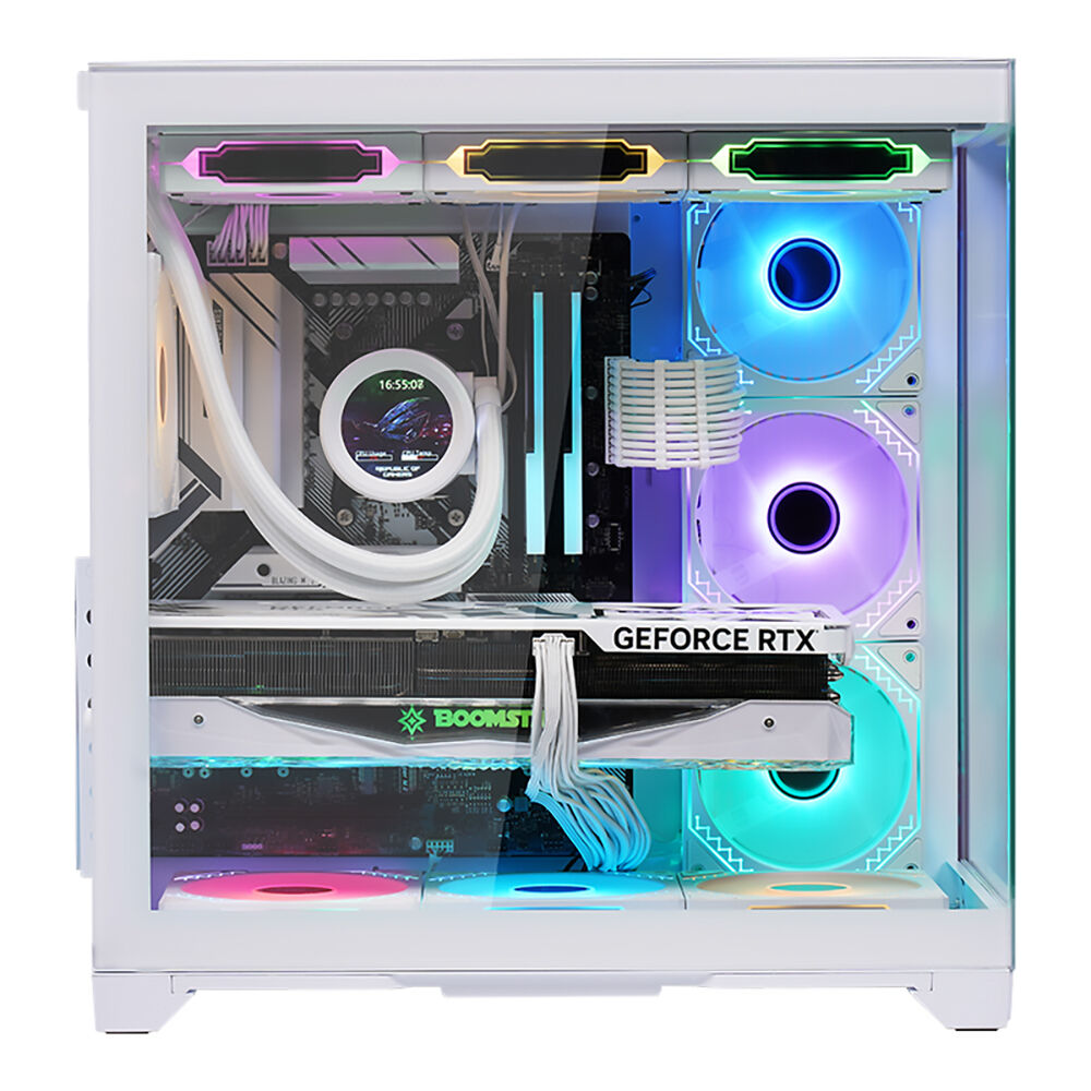 2024 Cool Design Double Side Tempered Glass Gaming Pc Cabinet 360mm ...