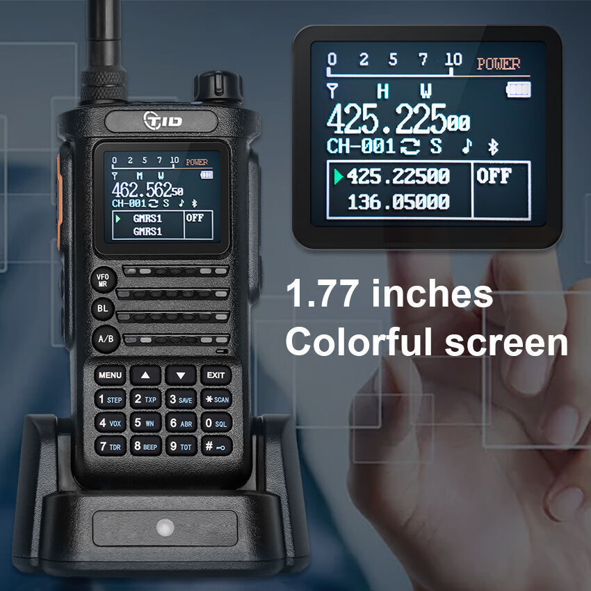 Analog Radio10w Tid Td-h8 Walkie Talkie Long Range Telsiz Vhf Uhf Radio ...