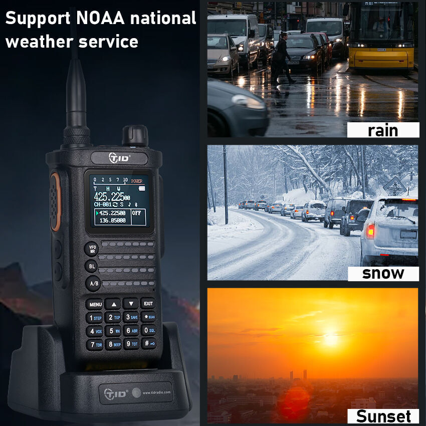 Analog Radio10w Tid Td-h8 Walkie Talkie Long Range Telsiz Vhf Uhf Radio ...