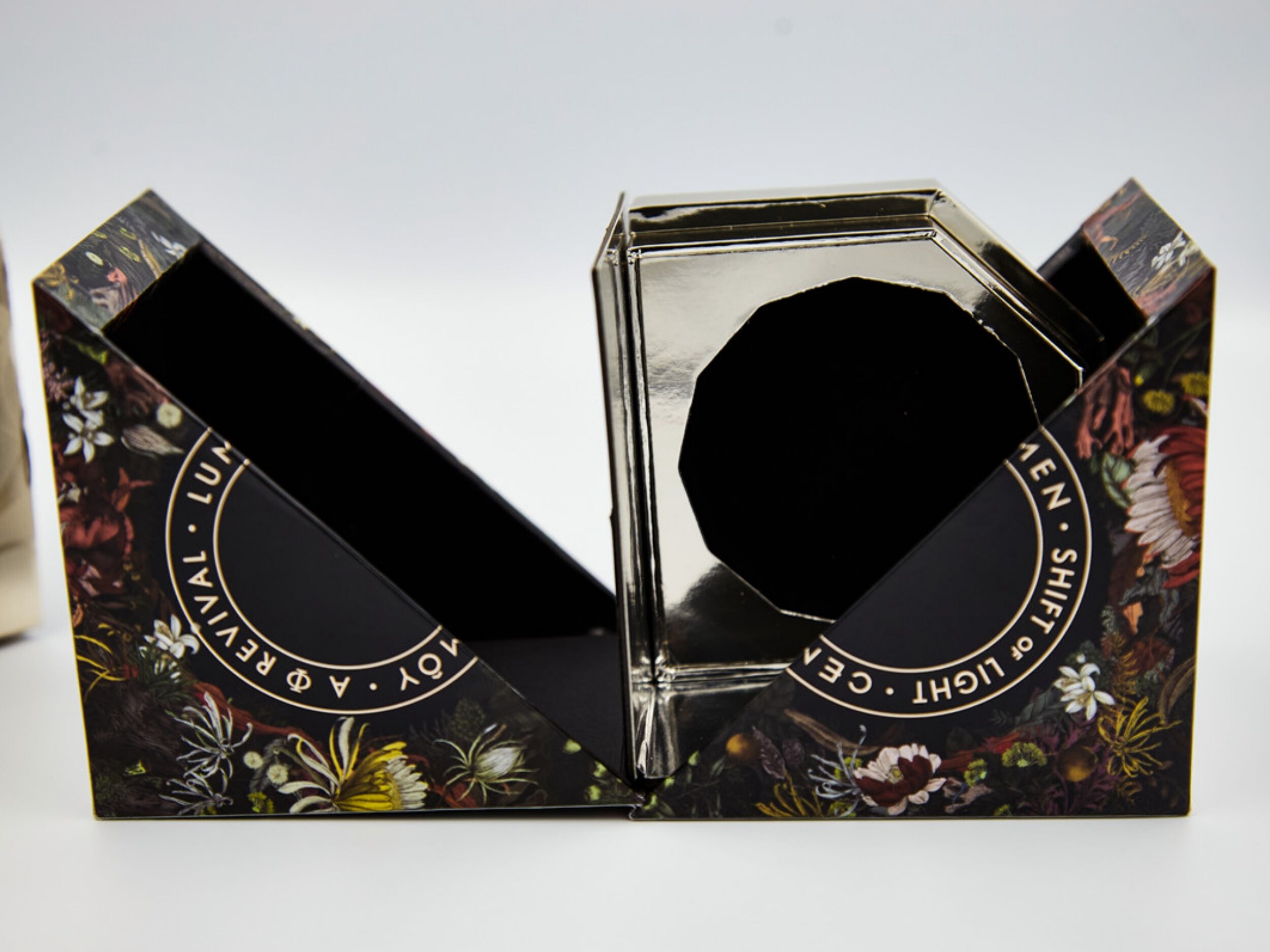 Elegant Cosmetics Double Open Clamshell Cream Packaging Gift Box ...