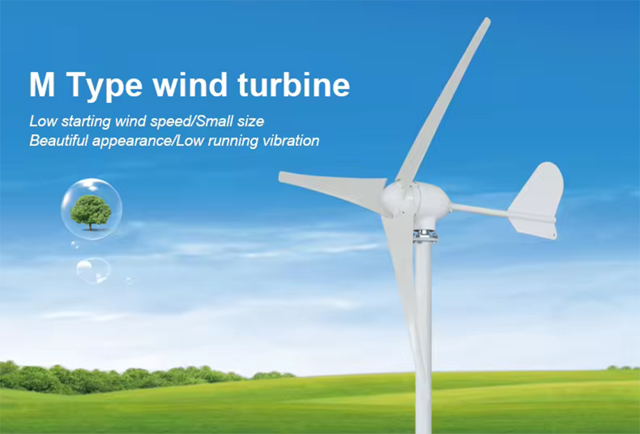 Factory Direct High Quality China Wholesale Horizontal Axis Home Wind ...