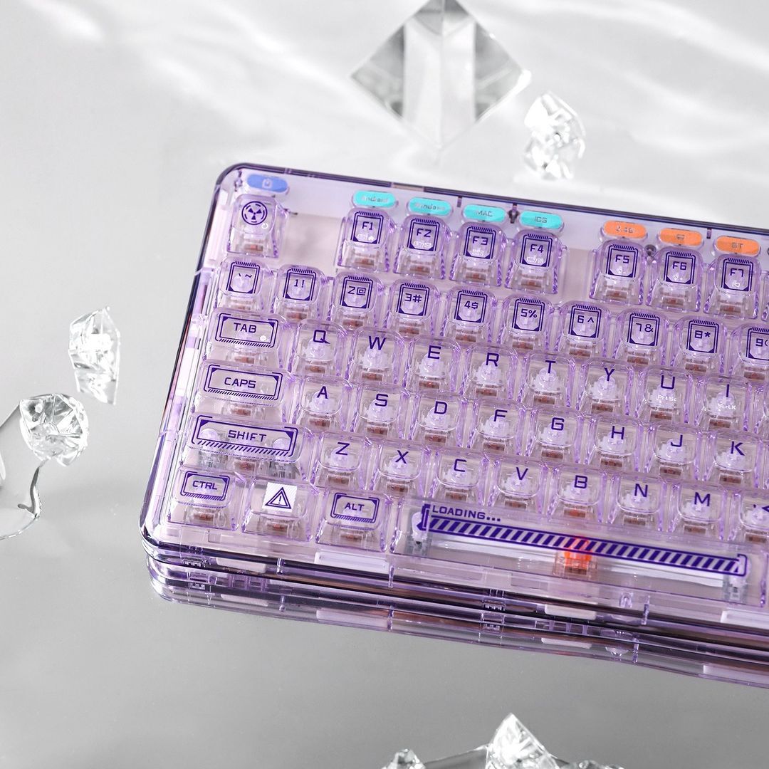 Si-2616 Gasket Keyboard Transport Shell With Rgb Light 81 Keys ...