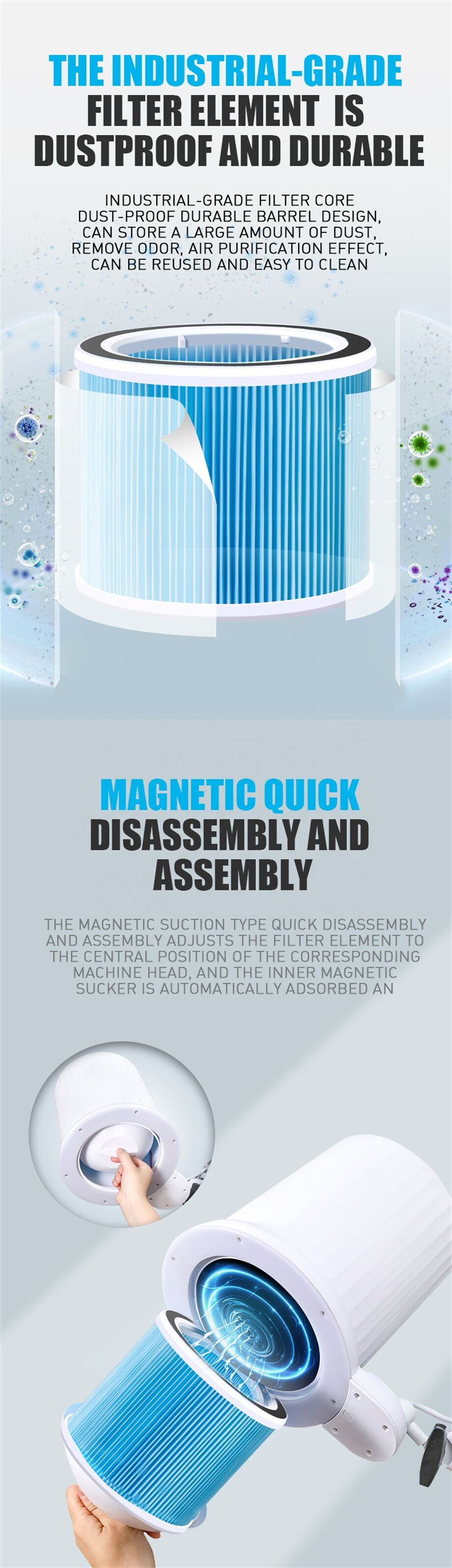 Original Vacuum Nail Dust Collector For Pedicure & Manicure With Built ...