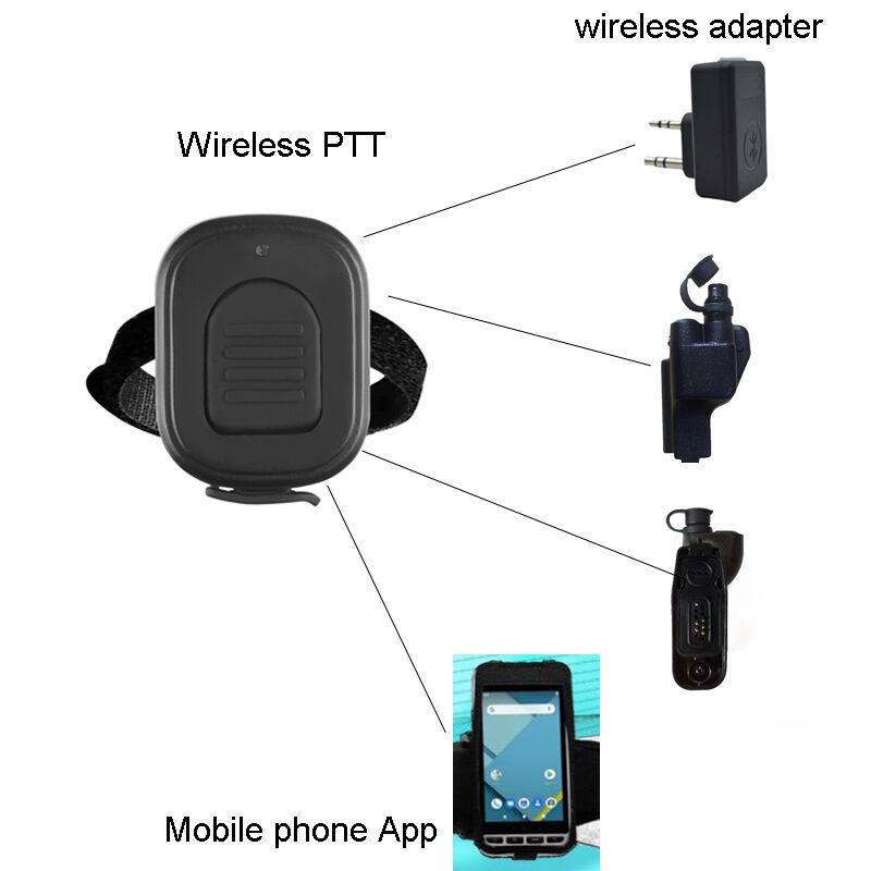 Oem Odm Wireless Remote Control Ptt For Poc App Zello, Bluetooth Ptt ...