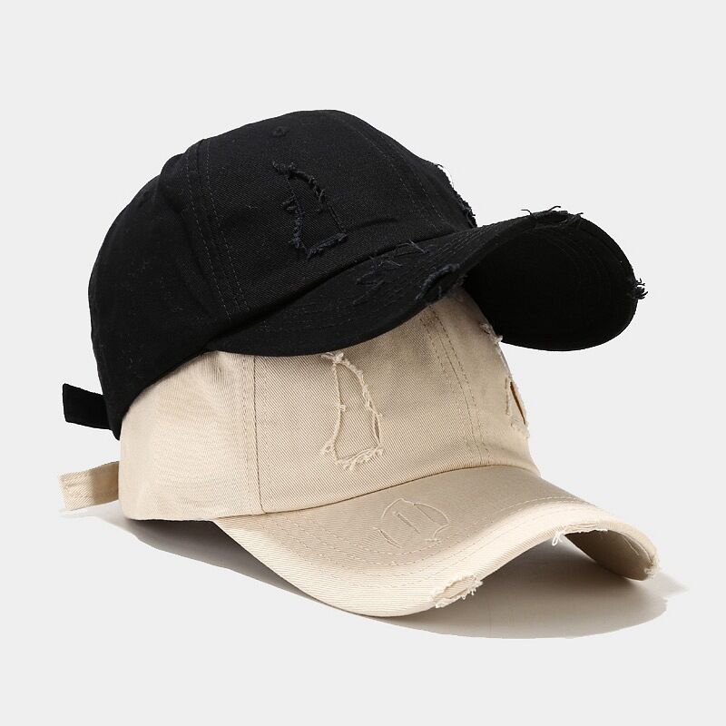 Bulk Buy China Wholesale Ripped Baseball Caps Six Panel Low Profile Men ...