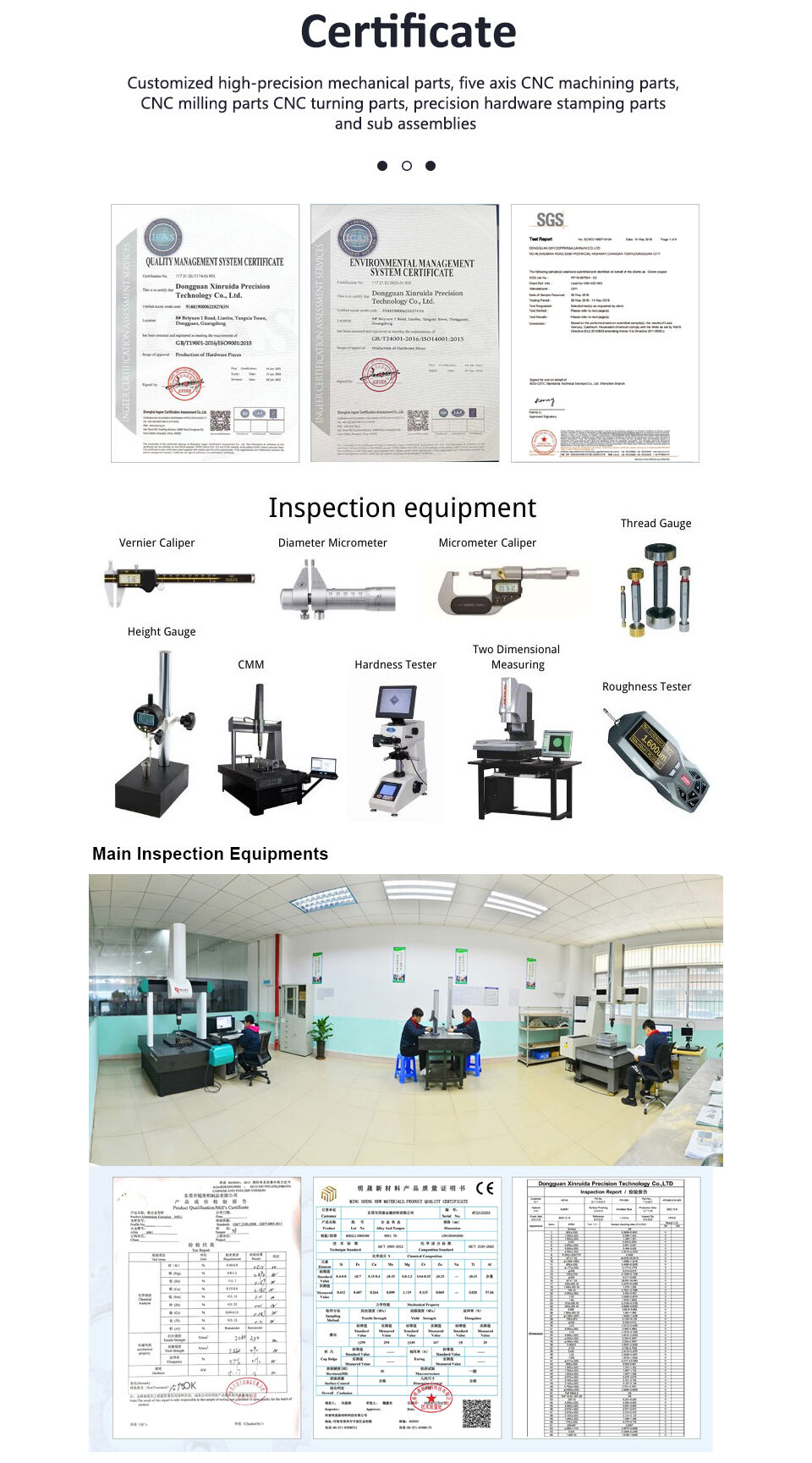 Dongguan Manufacturer High Precision Cnc Machining Turning Milling