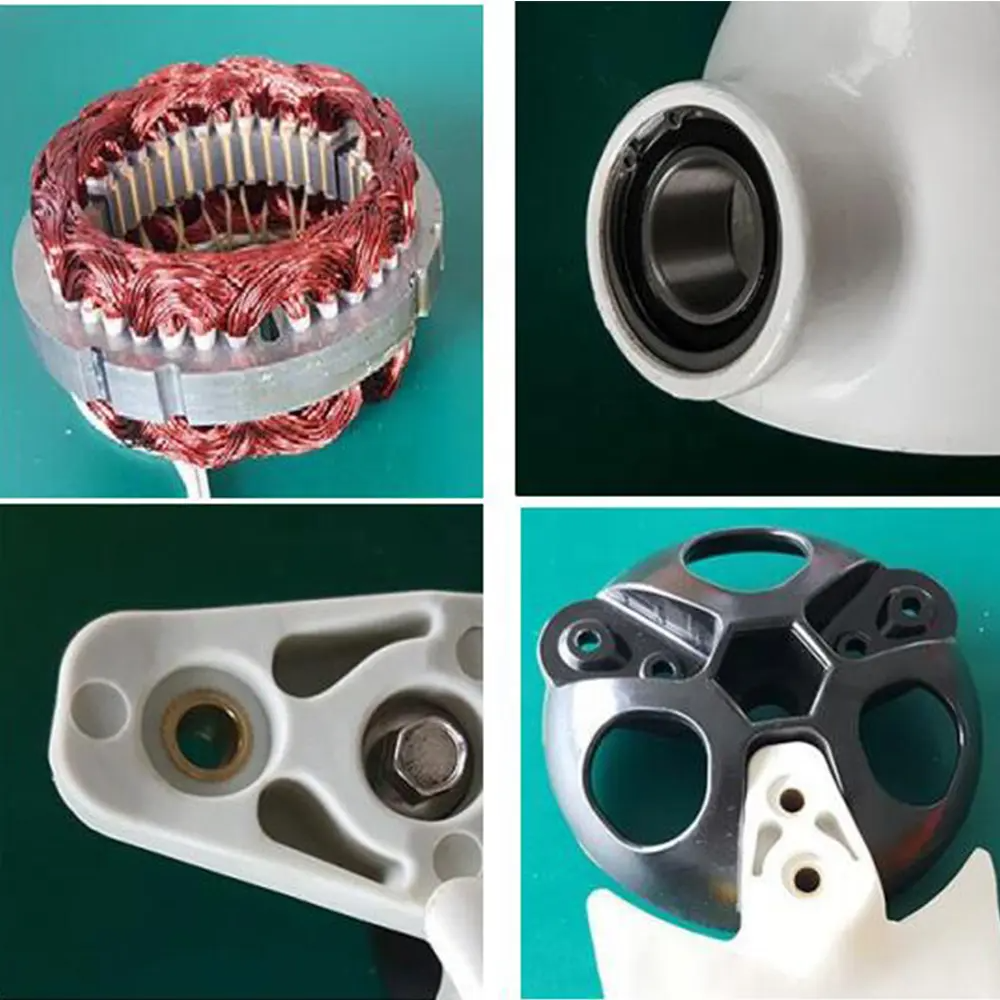 Wind Turbine 1000w Motor 24v 1kw Renewable Energy 2kw Mill 96v 48v 3 ...